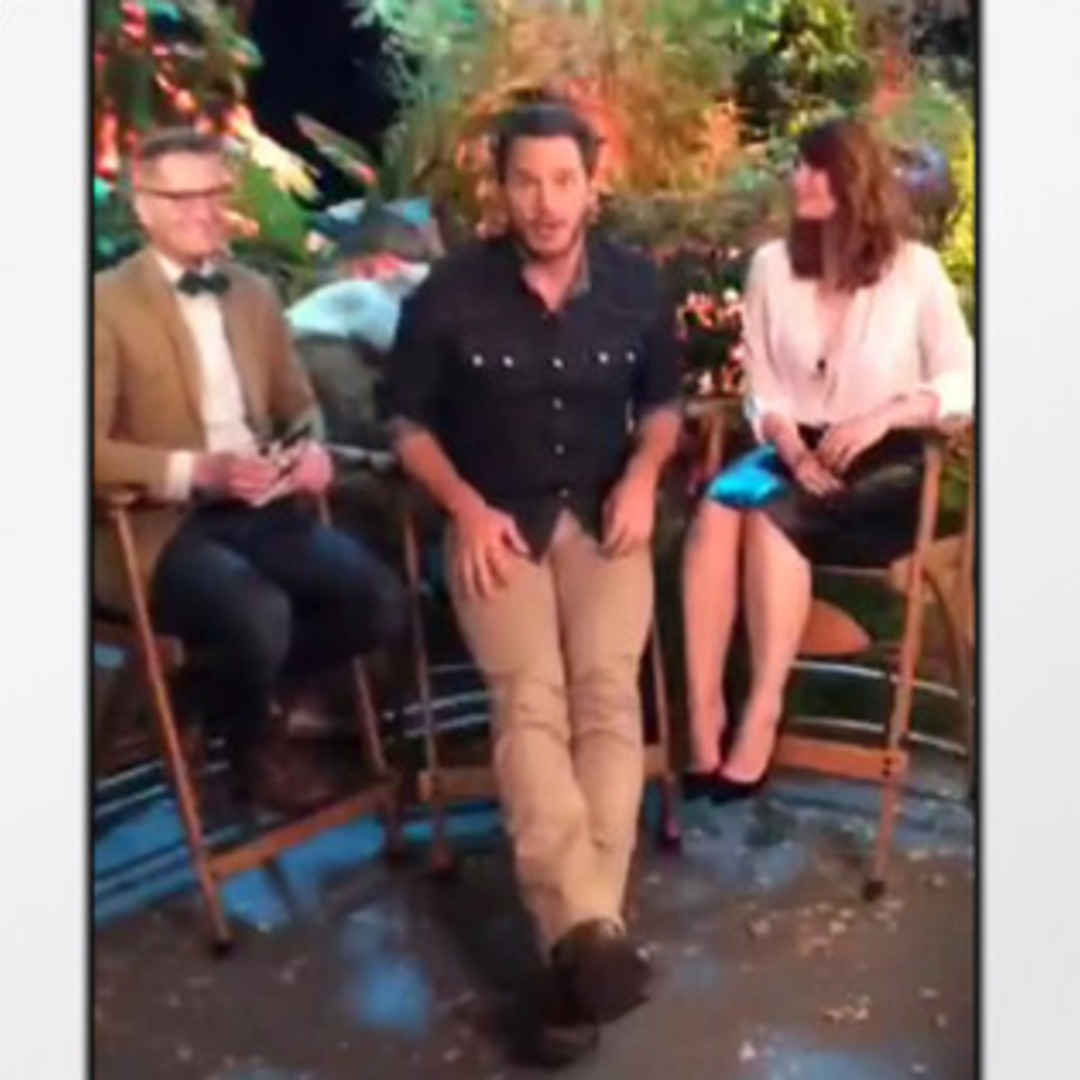 Chris Pratt Shows Off His Best Dinosaur Impression Chris Pratt Shows Off His Best Dinosaur Impression